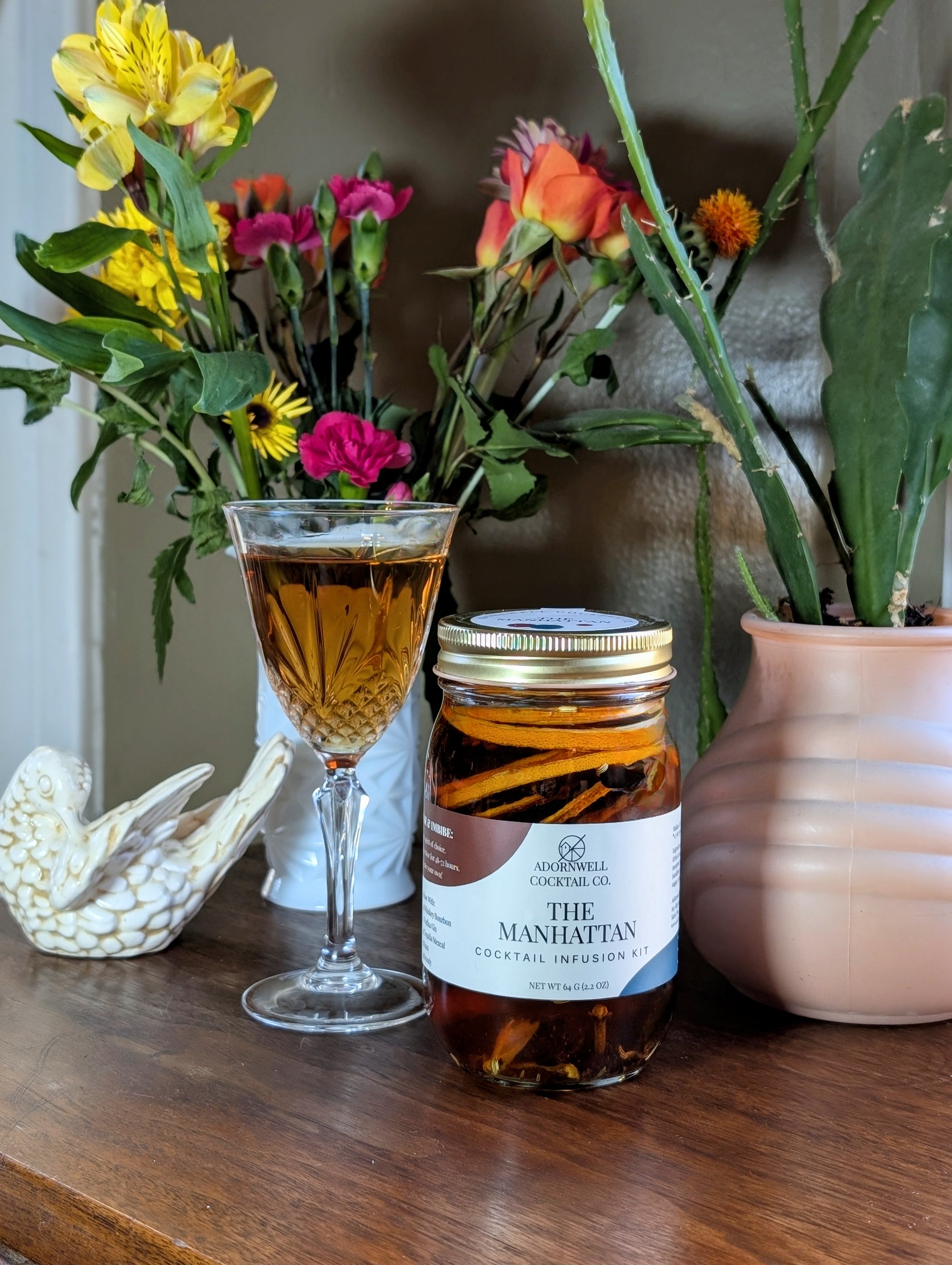 Cocktail Infusion Kit Whiskey Lover Adornwell Cocktail Co | Adornwell ...