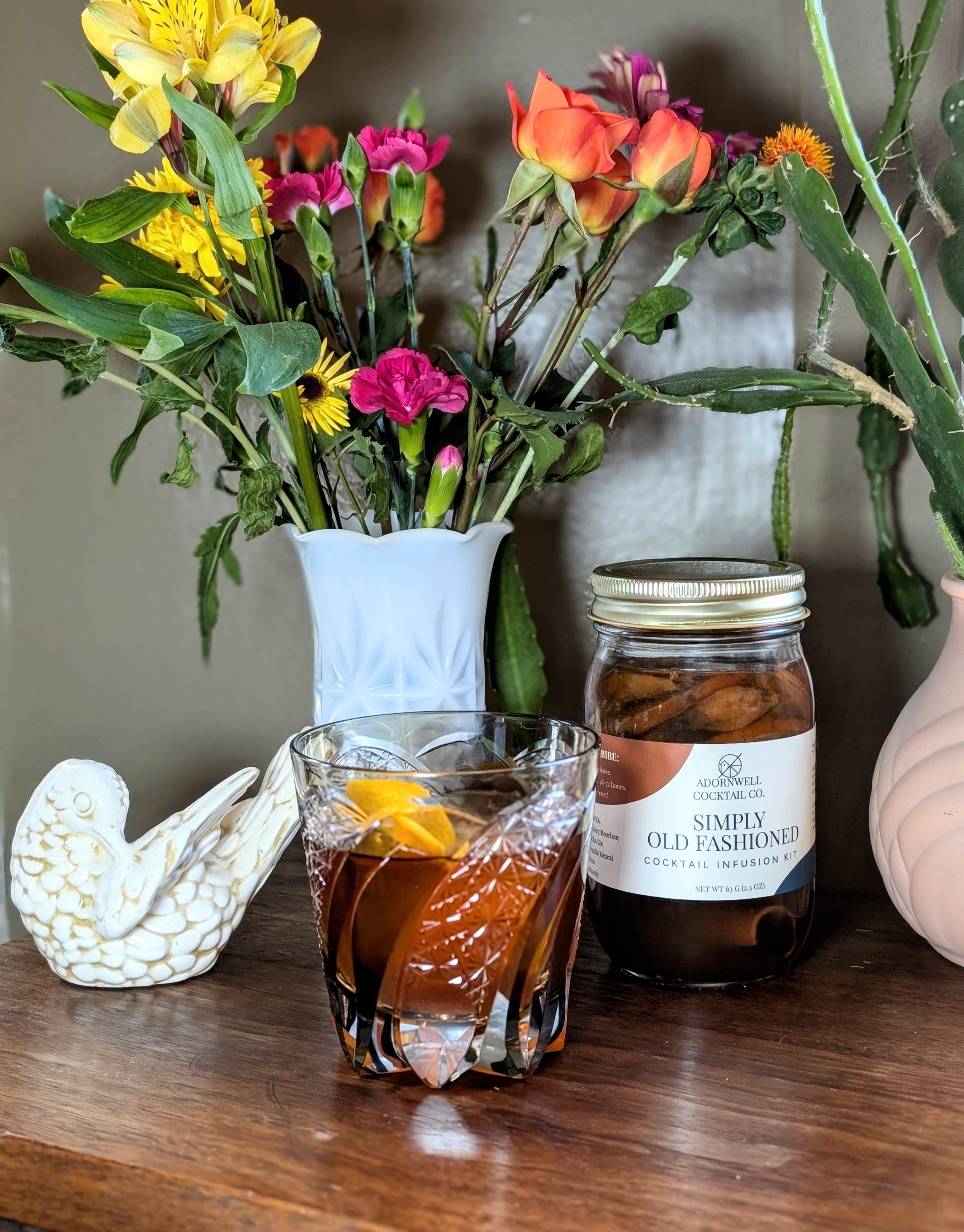 Cocktail Infusion Kit Whiskey Lover Adornwell Cocktail Co | Adornwell ...